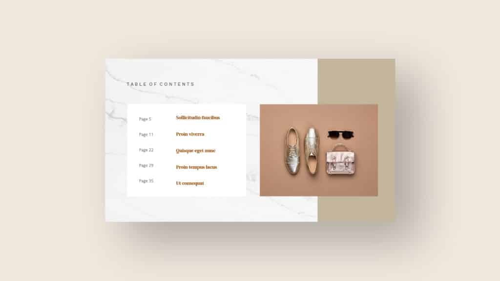 Minimalist Beige Powerpoint Presentation Template | Artzap Stuԁio