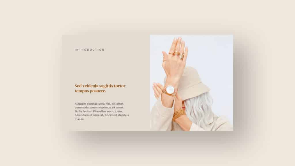 Minimalist Beige Powerpoint Presentation Template | Artzap Stuԁio