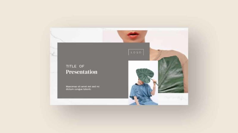 Minimalist Beige Powerpoint Presentation Template | Artzap Stuԁio