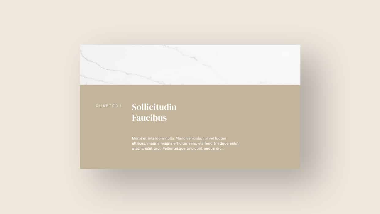 Minimalist Beige Powerpoint Presentation Template | Artzap Stuԁio