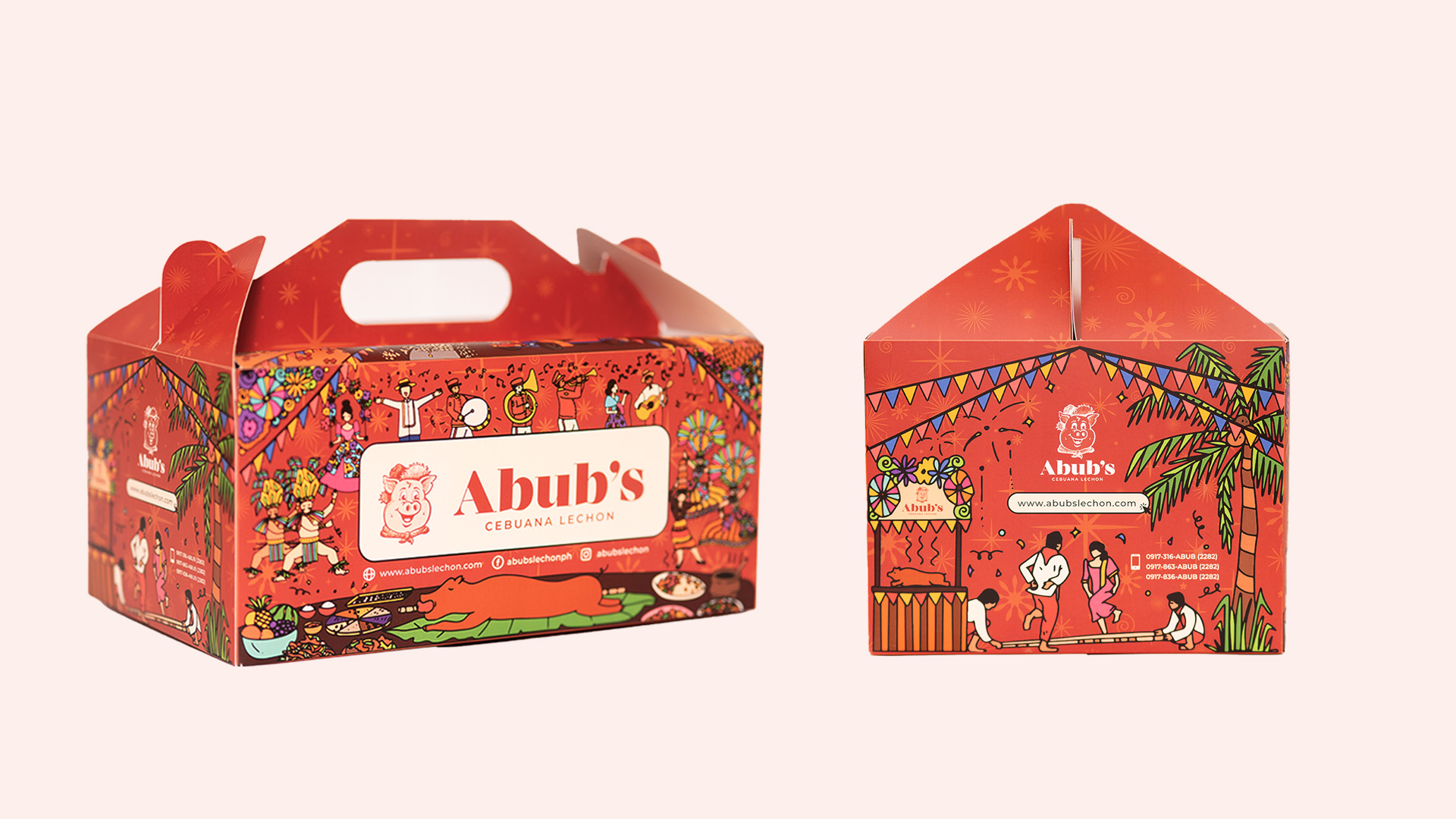 Abub's Lechon Packaging Design & Photography | Artzap Stuԁio