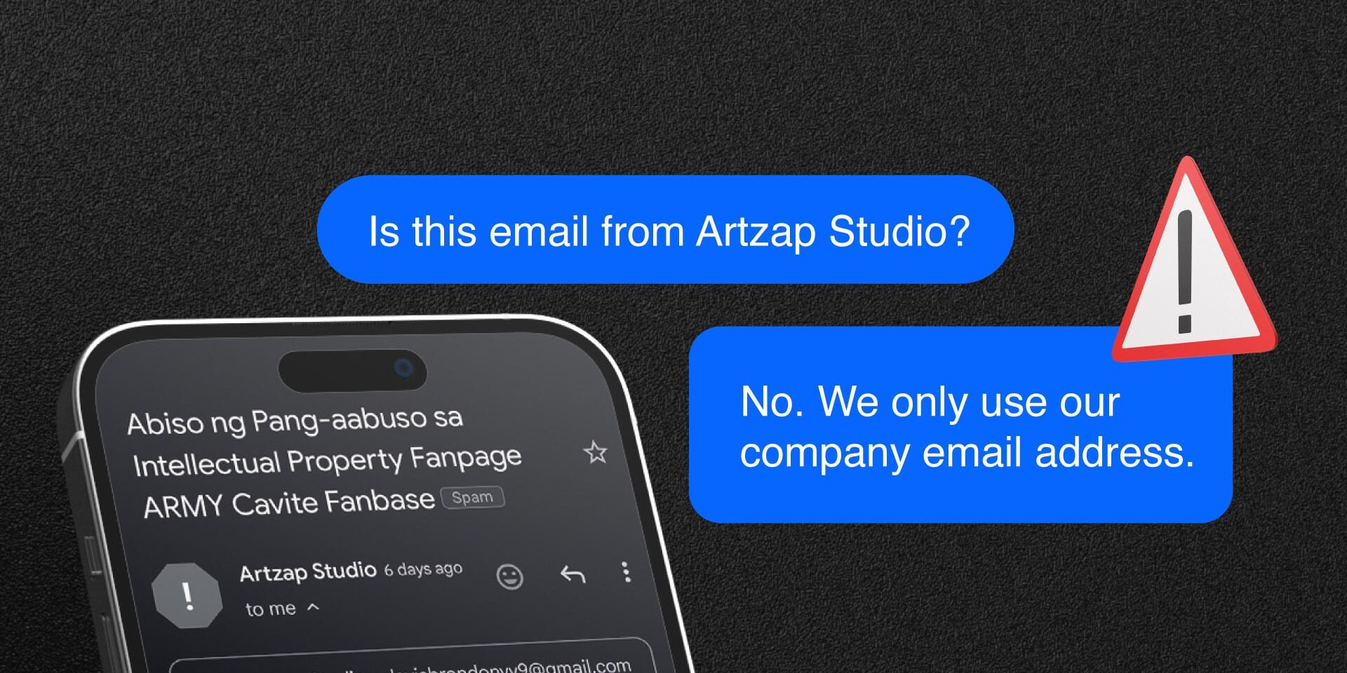 Important Security Alert: Beware of Impersonation Scams | Artzap Stuԁio